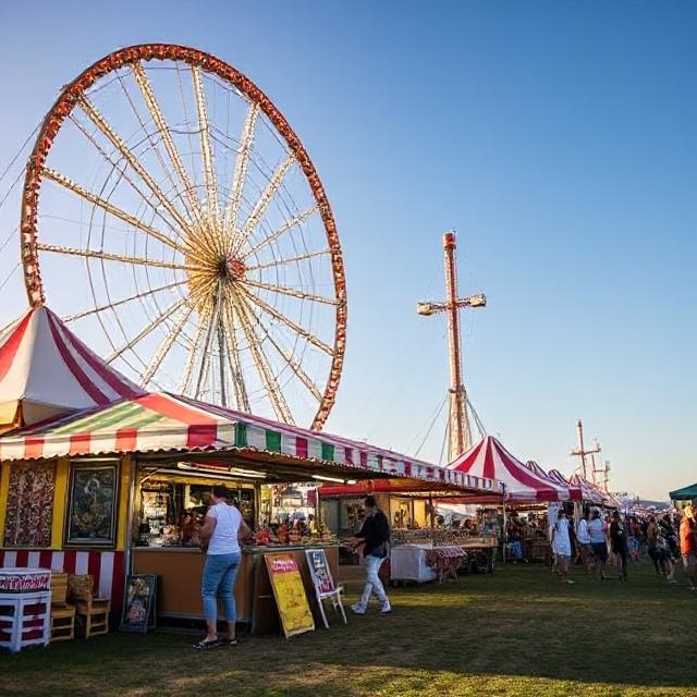 Summer Funfair Food & Rides | Event Catering & Attractions Across the